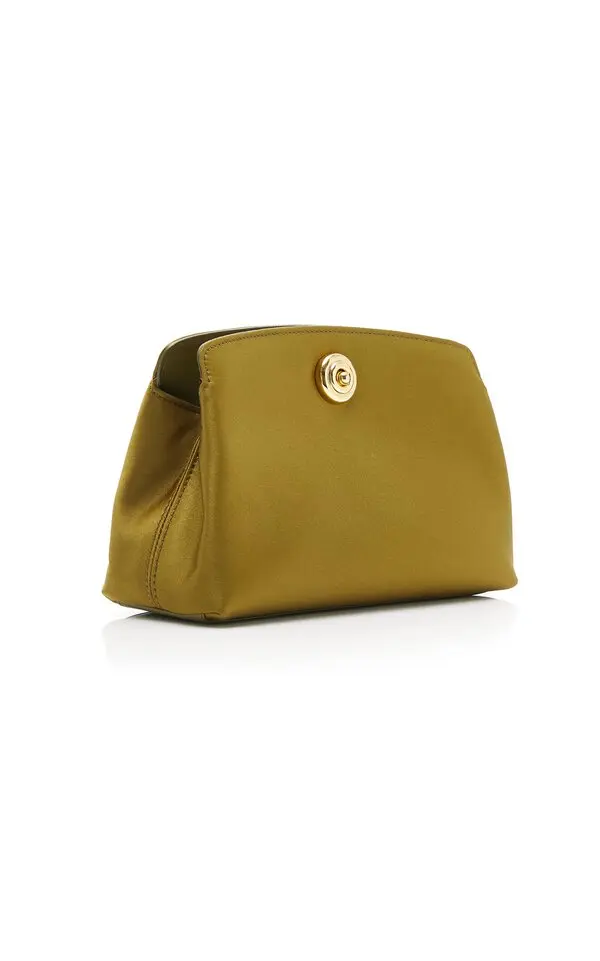 LIFFNER Pushlock Satin Clutch