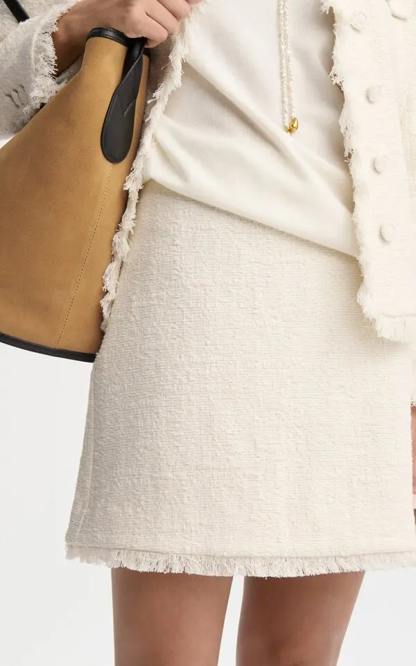 BY MALENE BIRGER Valies Cotton-blend Mini Skirt