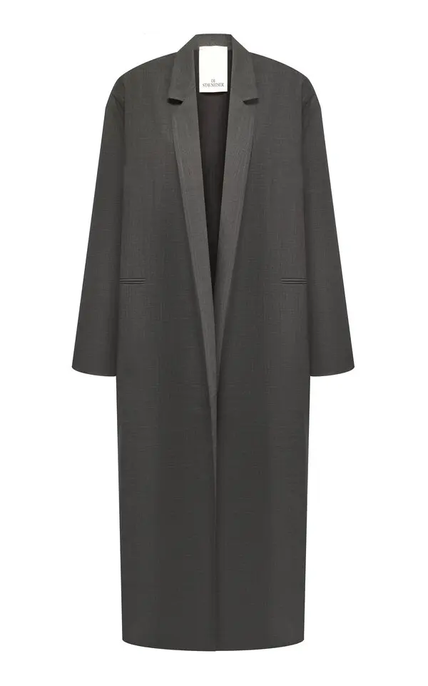 DI STAVNITSER Nelly Wool Coat - Grey