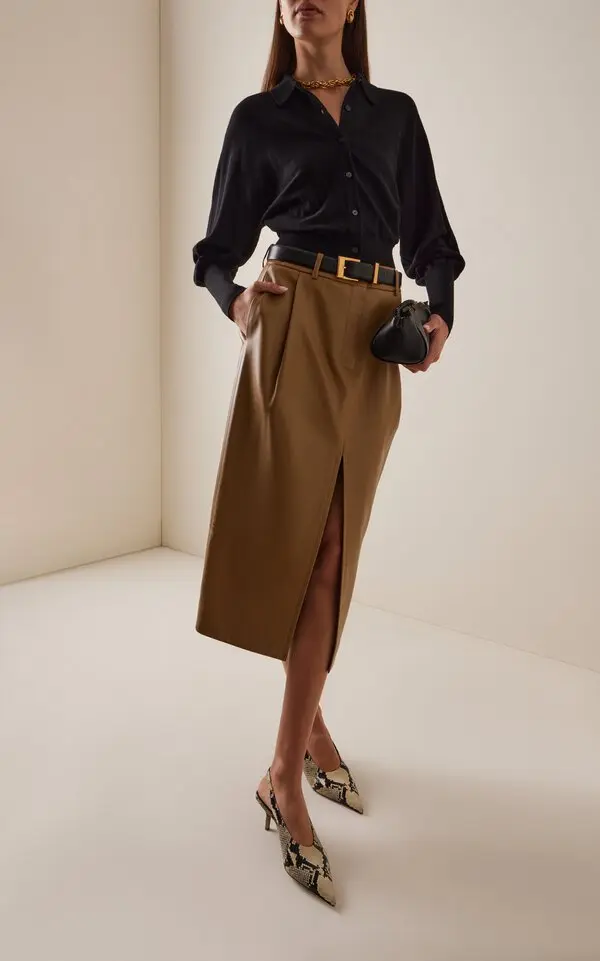 Lela Rose Cropped Dolman Cardigan