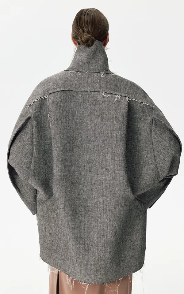 DI STAVNITSER Seul Wool-blend Bomber