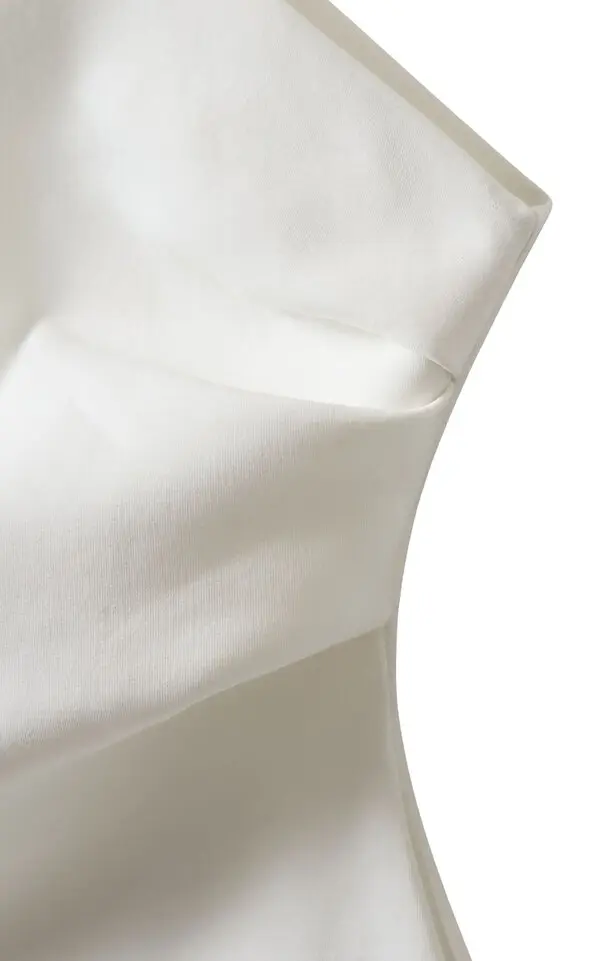 THE GARMENT Glam Cotton-blend Asymmetric Tee