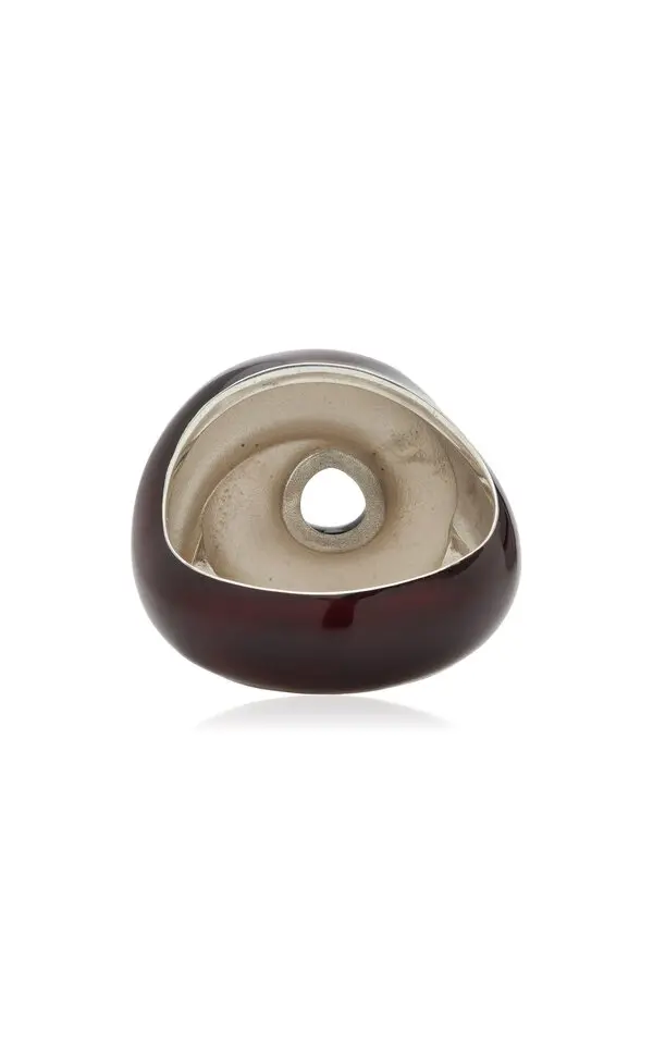 Bea Bongiasca Exclusive Pill Tarallo Sterling Silver Enamel Ring