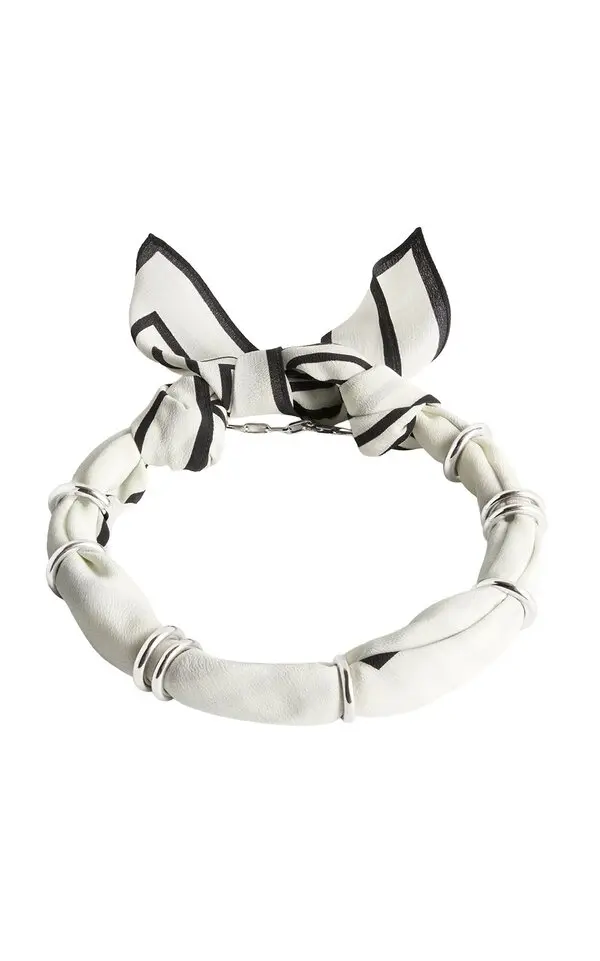 TOTEME Silk Scarf Collar