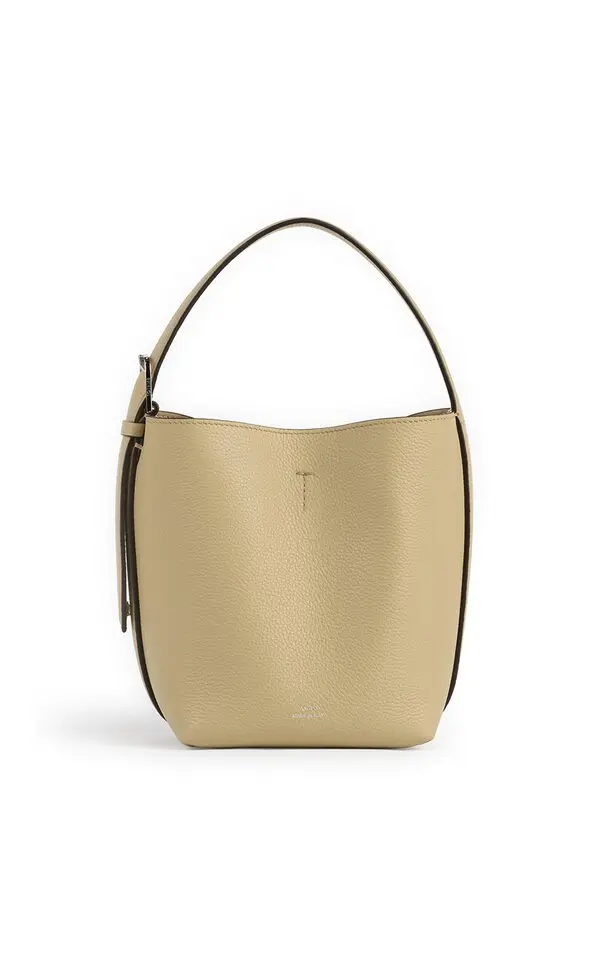 TOTEME Petite Belted Leather Tote
