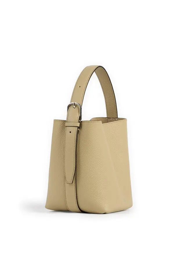 TOTEME Petite Belted Leather Tote
