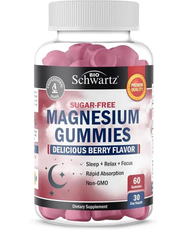 MAV NUTRITION Bioschwartz Sugar Free Magnesium Gummies - No Color