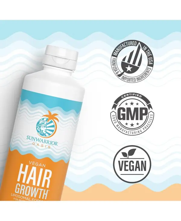 SUNWARRIOR Oasis Liquid Hair Growth Rosemary Citrus