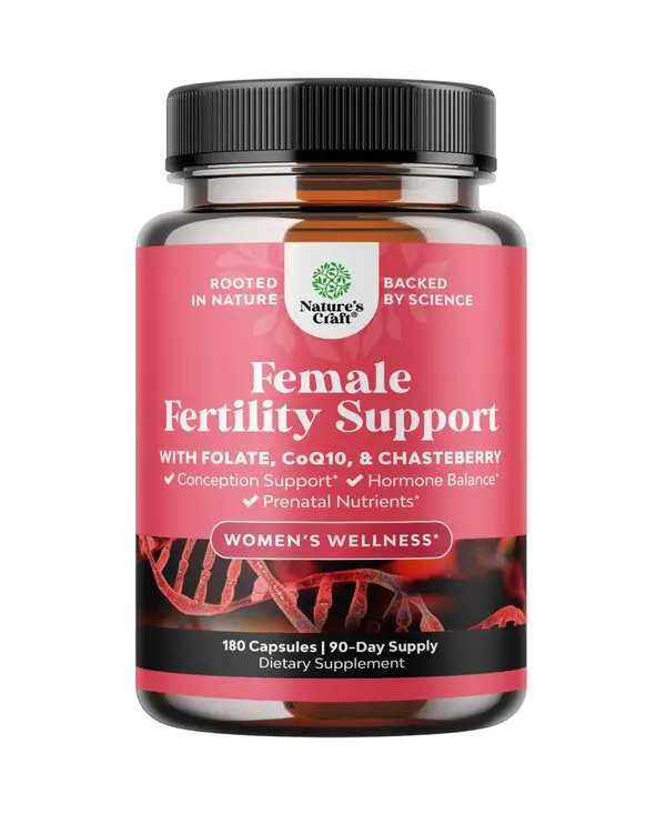 NATURE'S CRAFT Fertility Supplement Prenatal Multivitamins - No Color