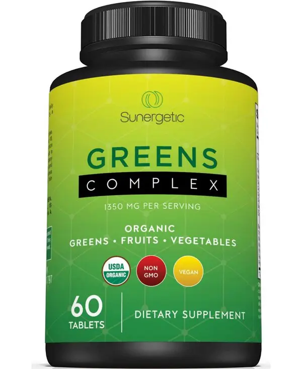 SUNERGETIC Superfood Tablets With Fruits