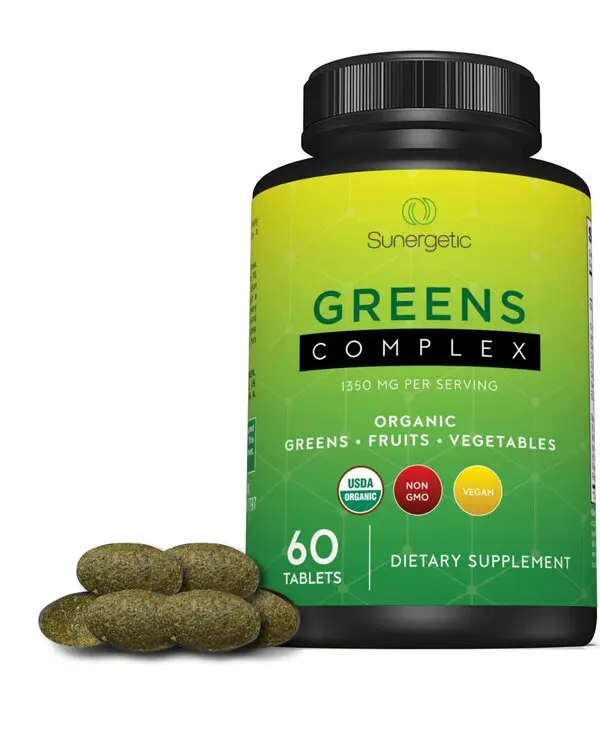SUNERGETIC Superfood Tablets With Fruits