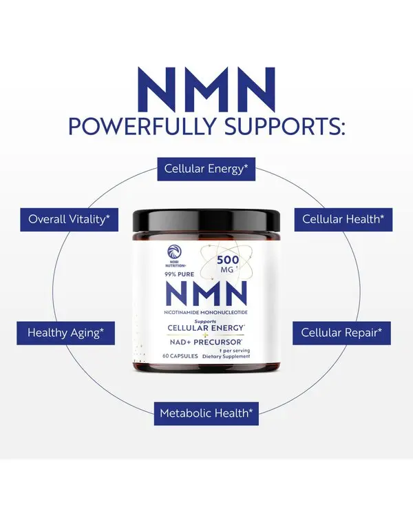 NOBI NUTRITION Nmn Supplement 500mg