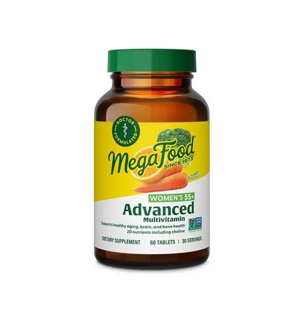 MEGAFOOD 55 Plus Advanced Multivitamin - No Color