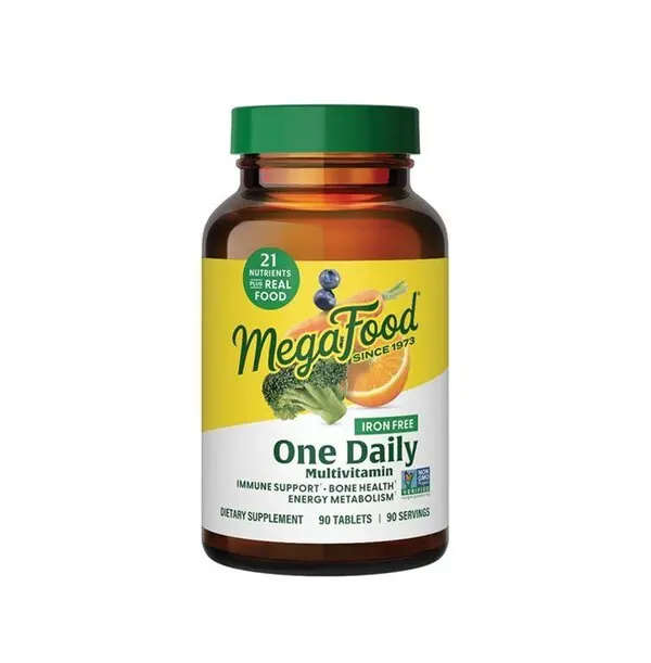 MEGAFOOD One Daily Iron Free Multivitamin For And - No Color