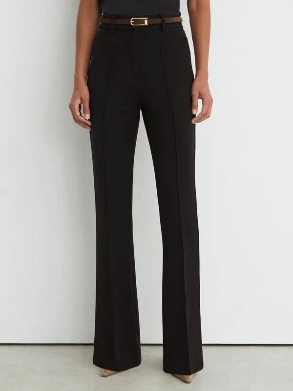 REISS Gabi Flared Suit Trousers
