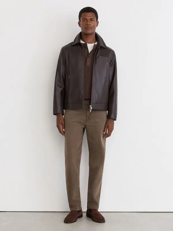 REISS Iron Straight-leg Jeans
