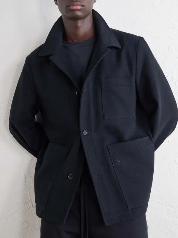 SECOND / LAYER Dubb's Cotton-twill Overshirt