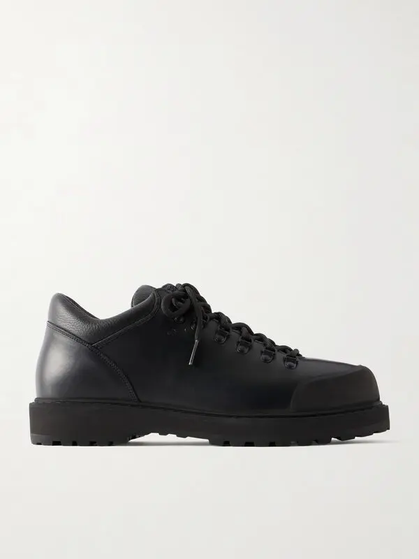 Diemme Cornaro Leather Hiking Boots - Black