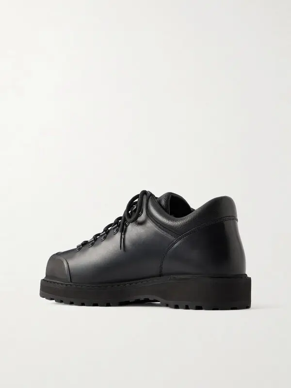 Diemme Cornaro Leather Hiking Boots - Black