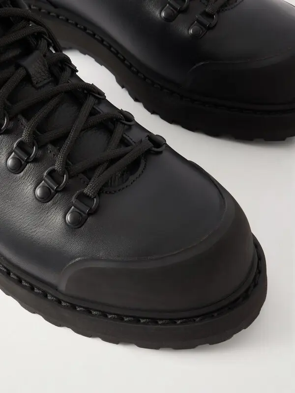 Diemme Cornaro Leather Hiking Boots - Black