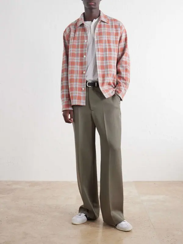 SECOND / LAYER Zooty Straight-leg Wool-twill Suit Trousers