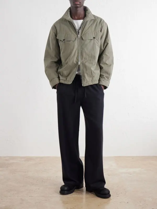 SECOND / LAYER Vet Cotton-blend Ripstop Jacket