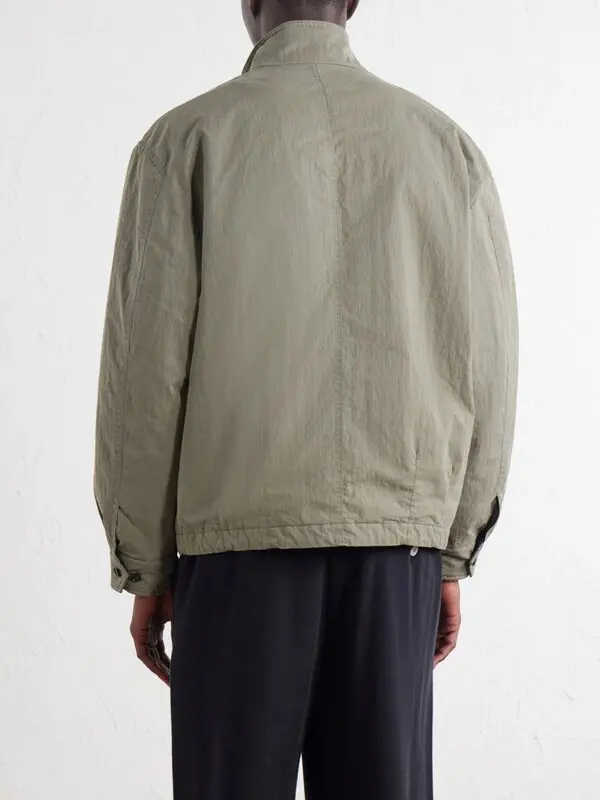 SECOND / LAYER Vet Cotton-blend Ripstop Jacket