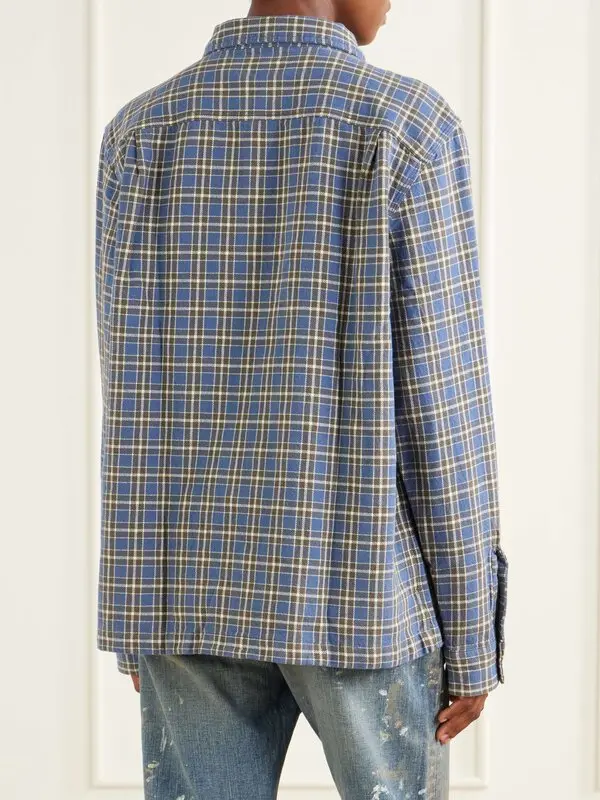 Ralph Lauren Matlock Camp Checked Cotton-twill Shirt