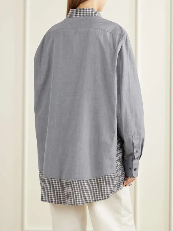 MAISON MARGIELA Double-layer Cotton-jersey Shirt
