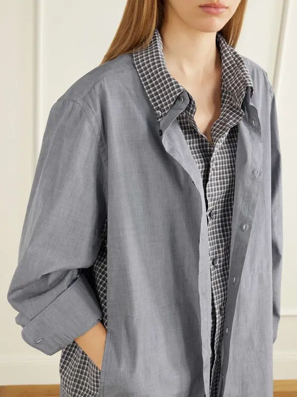 MAISON MARGIELA Double-layer Cotton-jersey Shirt