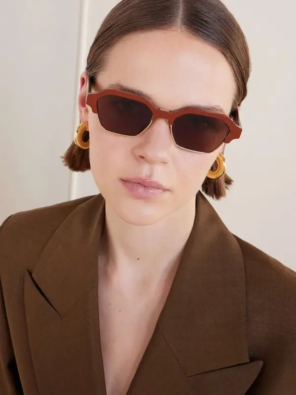 Celine Square-frame Acetate Sunglasses