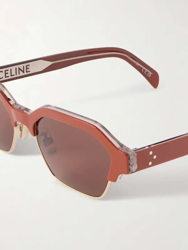 Celine Square-frame Acetate Sunglasses