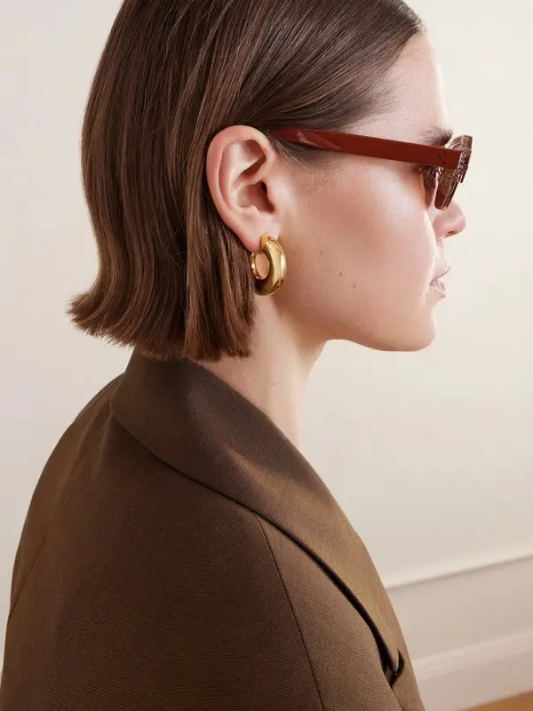Celine Square-frame Acetate Sunglasses - Brown
