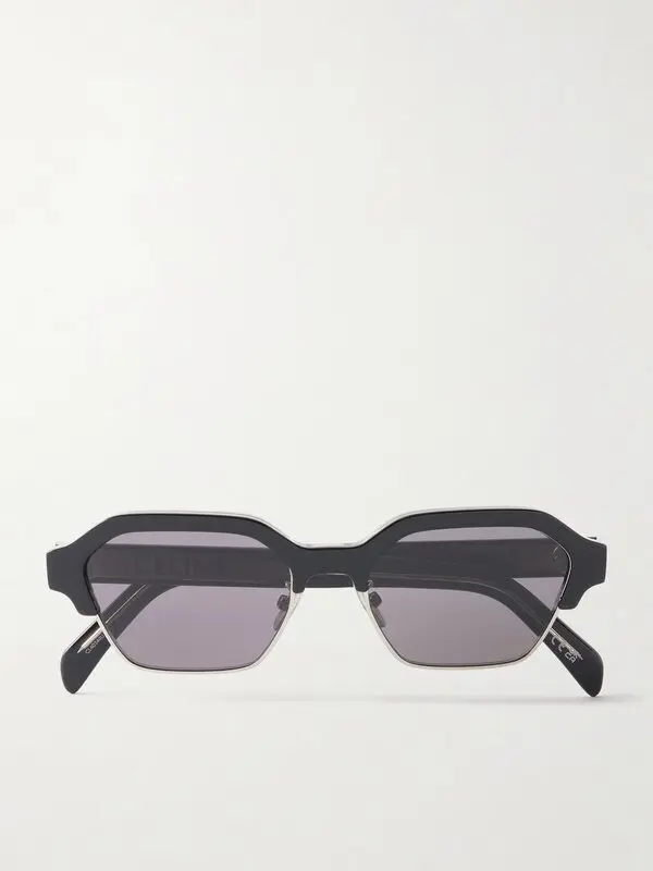 Celine Square-frame Acetate Sunglasses - Black
