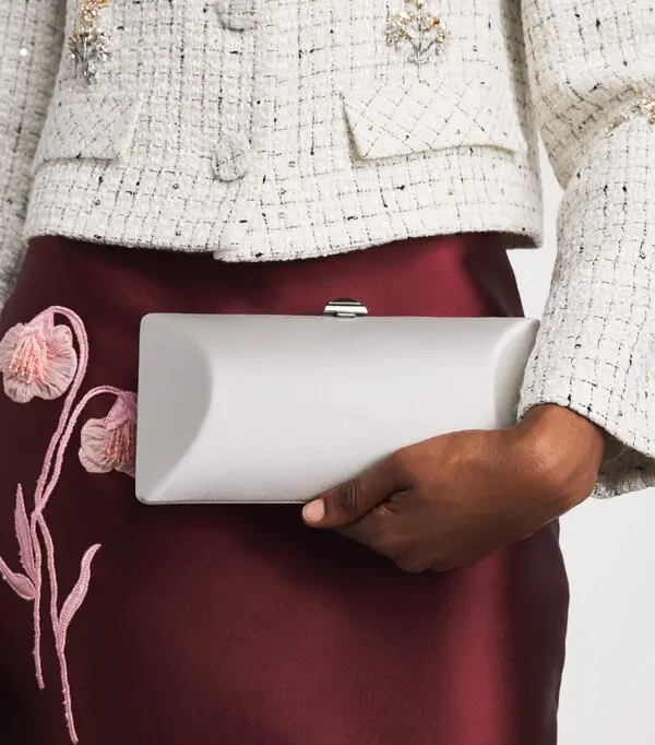 Rodo Satin Tube Plus Clutch Bag