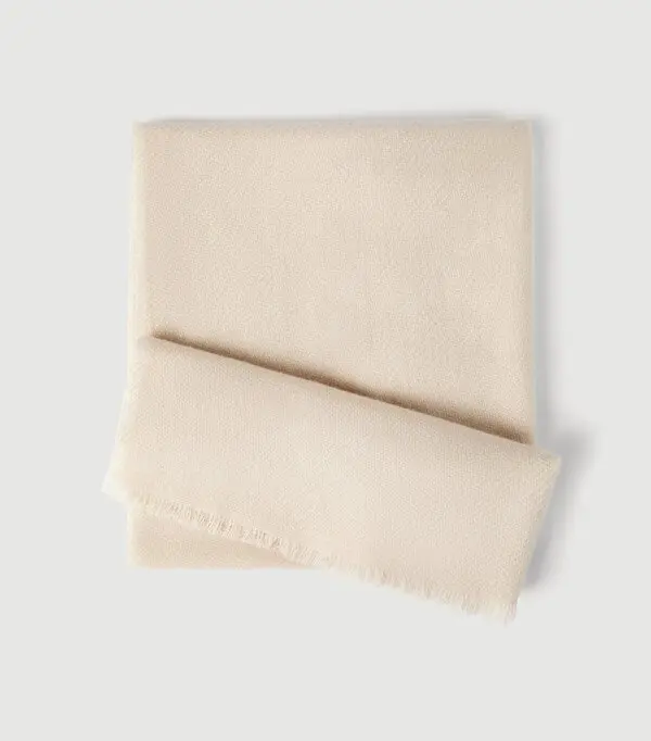 Brunello Cucinelli Cashmere Twill Weave Scarf