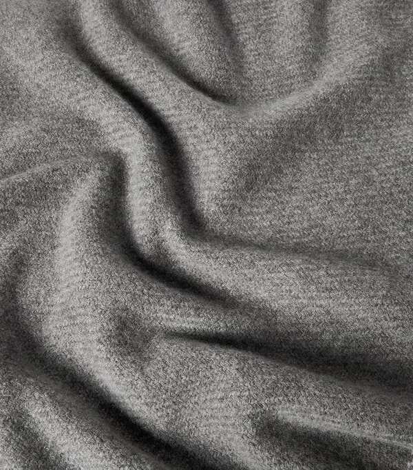 Brunello Cucinelli Cashmere Twill Weave Scarf