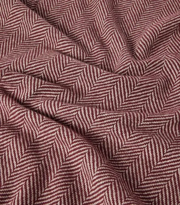 Brunello Cucinelli Cashmere Chevron Scarf