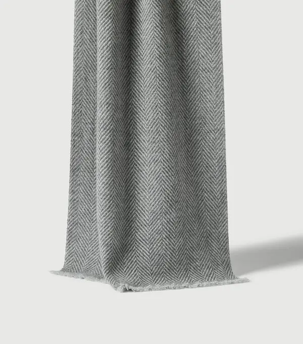 Brunello Cucinelli Cashmere Chevron Scarf