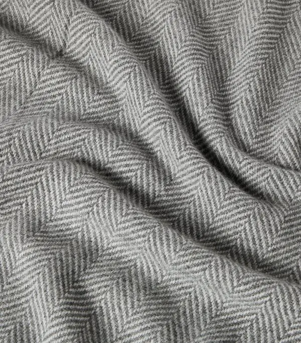 Brunello Cucinelli Cashmere Chevron Scarf