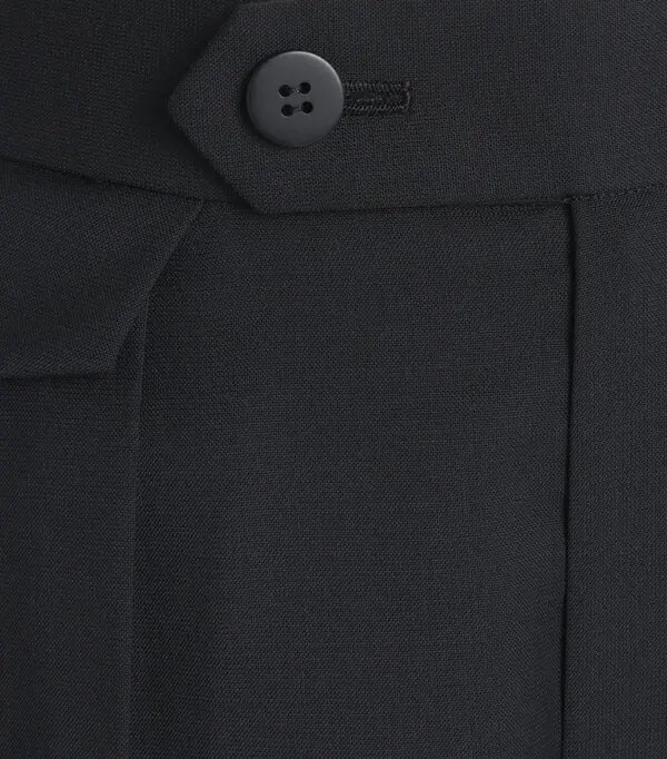 Issey Miyake Wool-blend Honest Ensemble Trousers