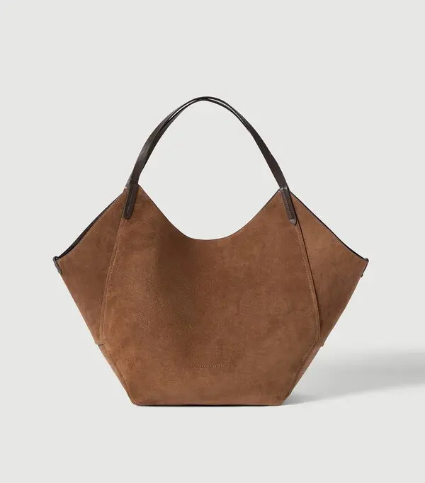 Brunello Cucinelli Reversible Calfskin Bc Duo Tote Bag
