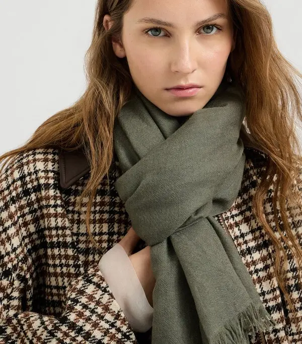 Brunello Cucinelli Cashmere-silk Scarf