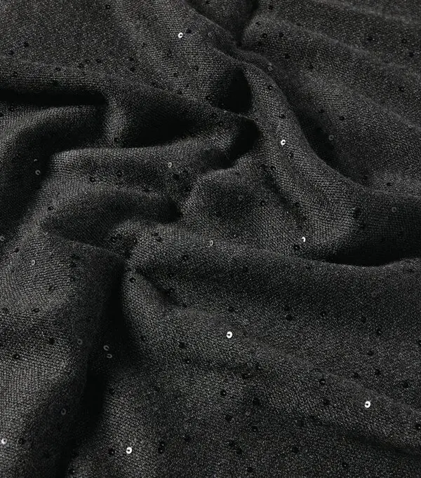 Brunello Cucinelli Cashmere-silk Embellished Scarf