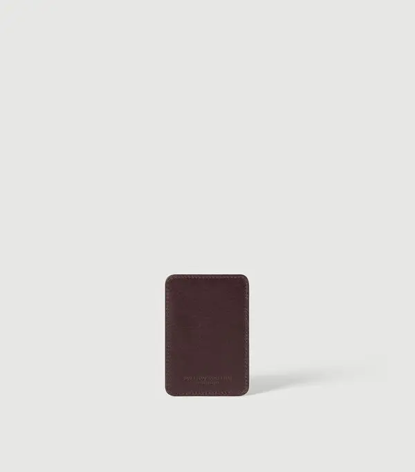 Brunello Cucinelli Leather Card Holder