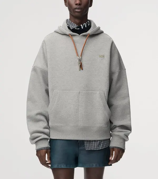 Loewe Cotton Key-detail Anagram Hoodie