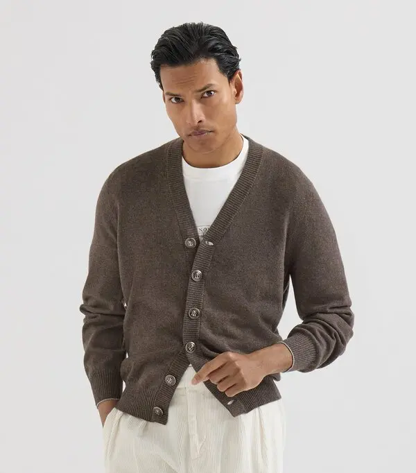 Brunello Cucinelli Cashmere V-neck Cardigan