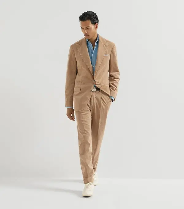 Brunello Cucinelli Cotton-cashmere-blend Corduroy