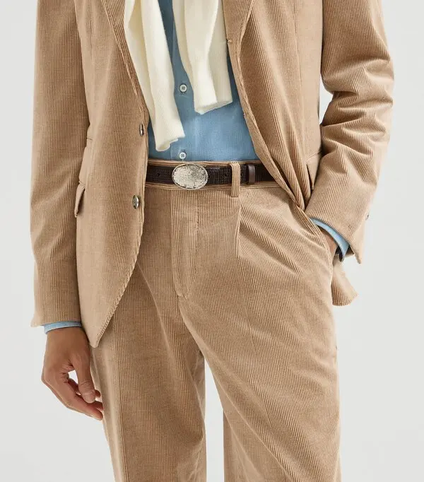 Brunello Cucinelli Cotton-cashmere-blend Corduroy