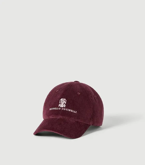Brunello Cucinelli Cotton-cashmere-blend Corduroy Cap